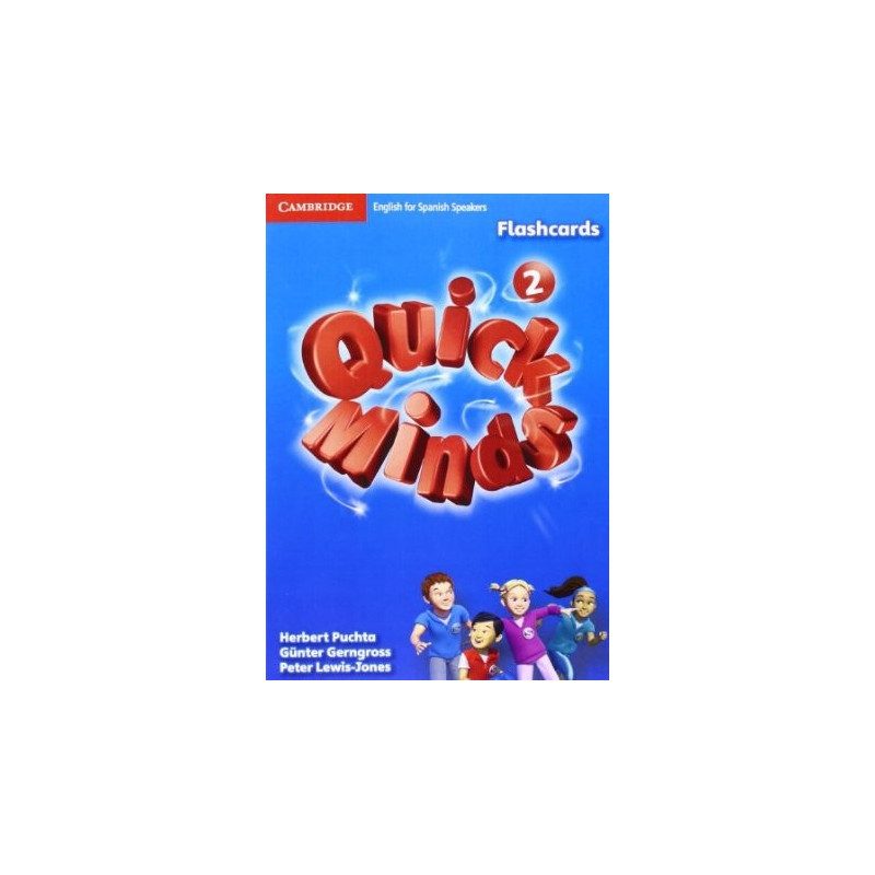 9788483233962 - Quick Minds 2 - Flashcards - Ed. Cambridge