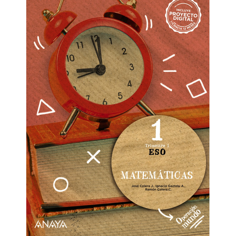 9788414305287 - Matemáticas 1º ESO - Ed. Anaya