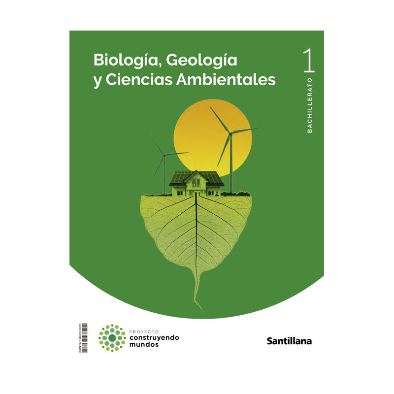 9788468078205 - Biología, Geología y Ciencias Ambientales 1 Bachillerato - Santillana